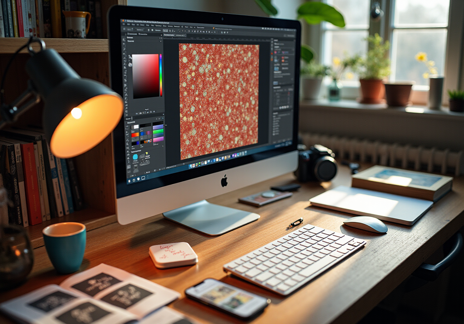 Creative Workspace for Seamless Pattern Design Creative Workspace for Seamless Pattern Design