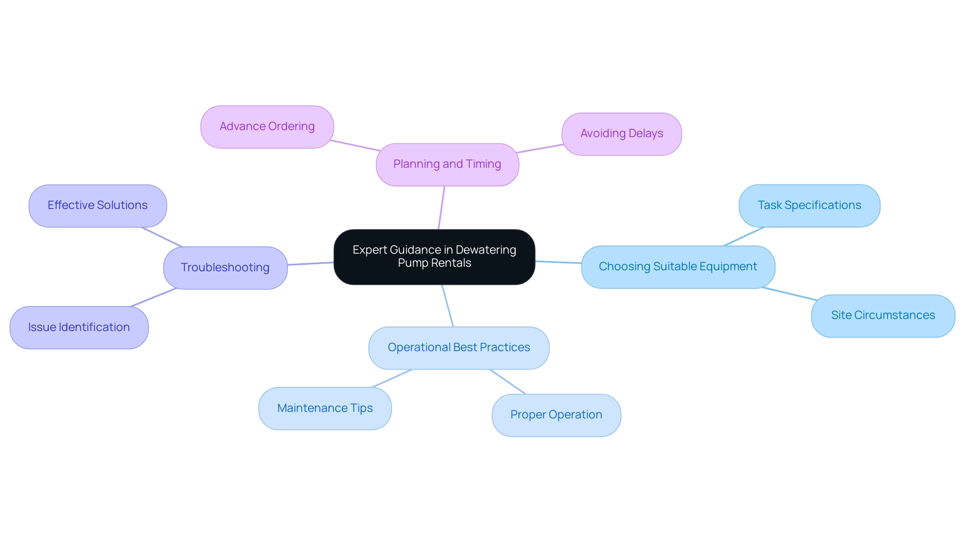 Each branch represents a key area of expert guidance, with sub-branches providing specific insights related to that area.