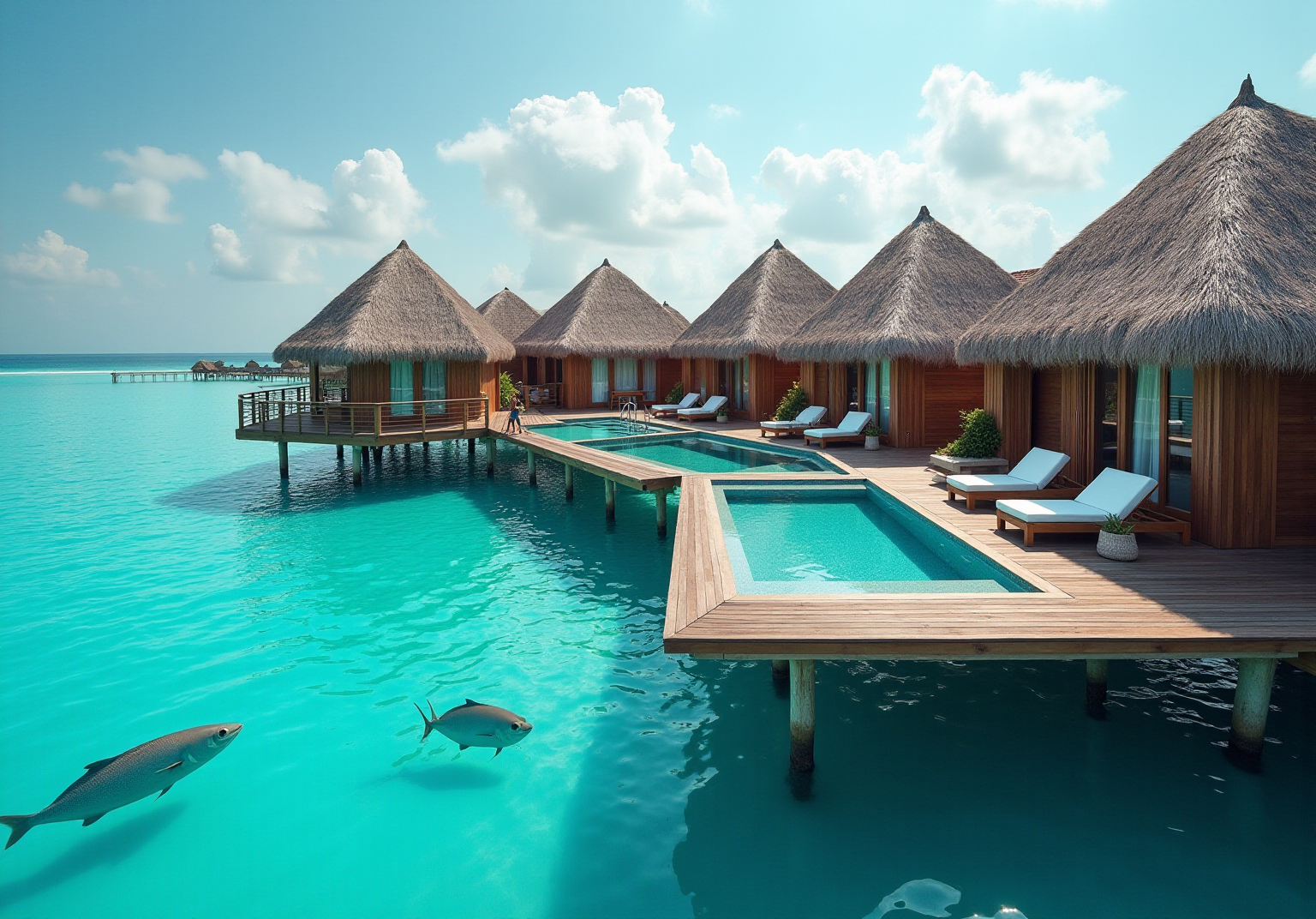 Romantic Overwater Villas in the Maldives