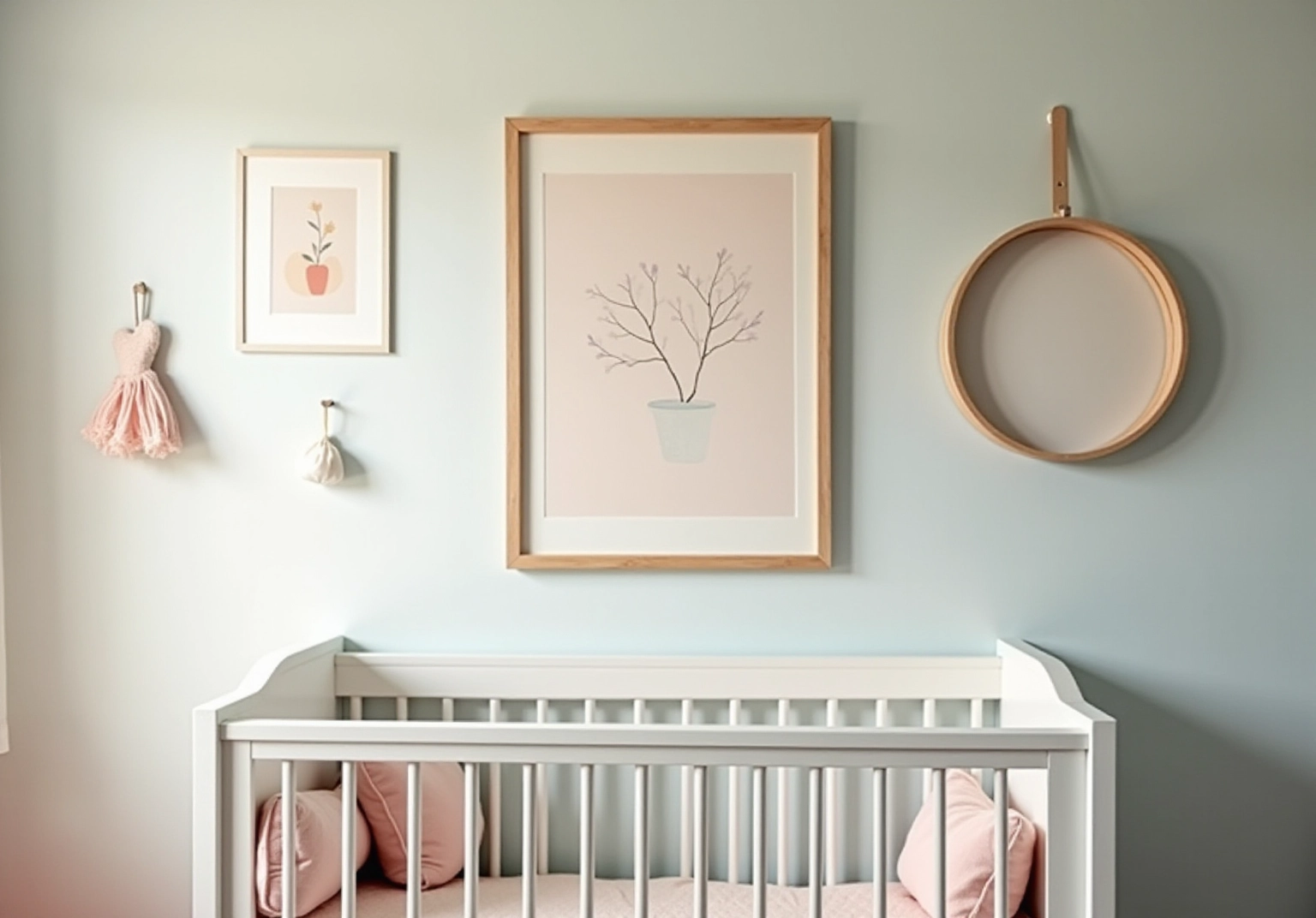 Safe and Serene Nursery Wall Art