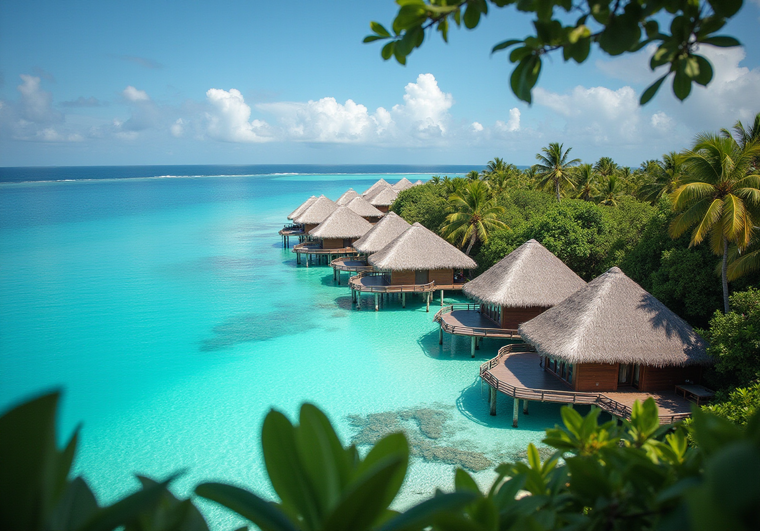 Luxurious Overwater Villas at COMO Cocoa Island