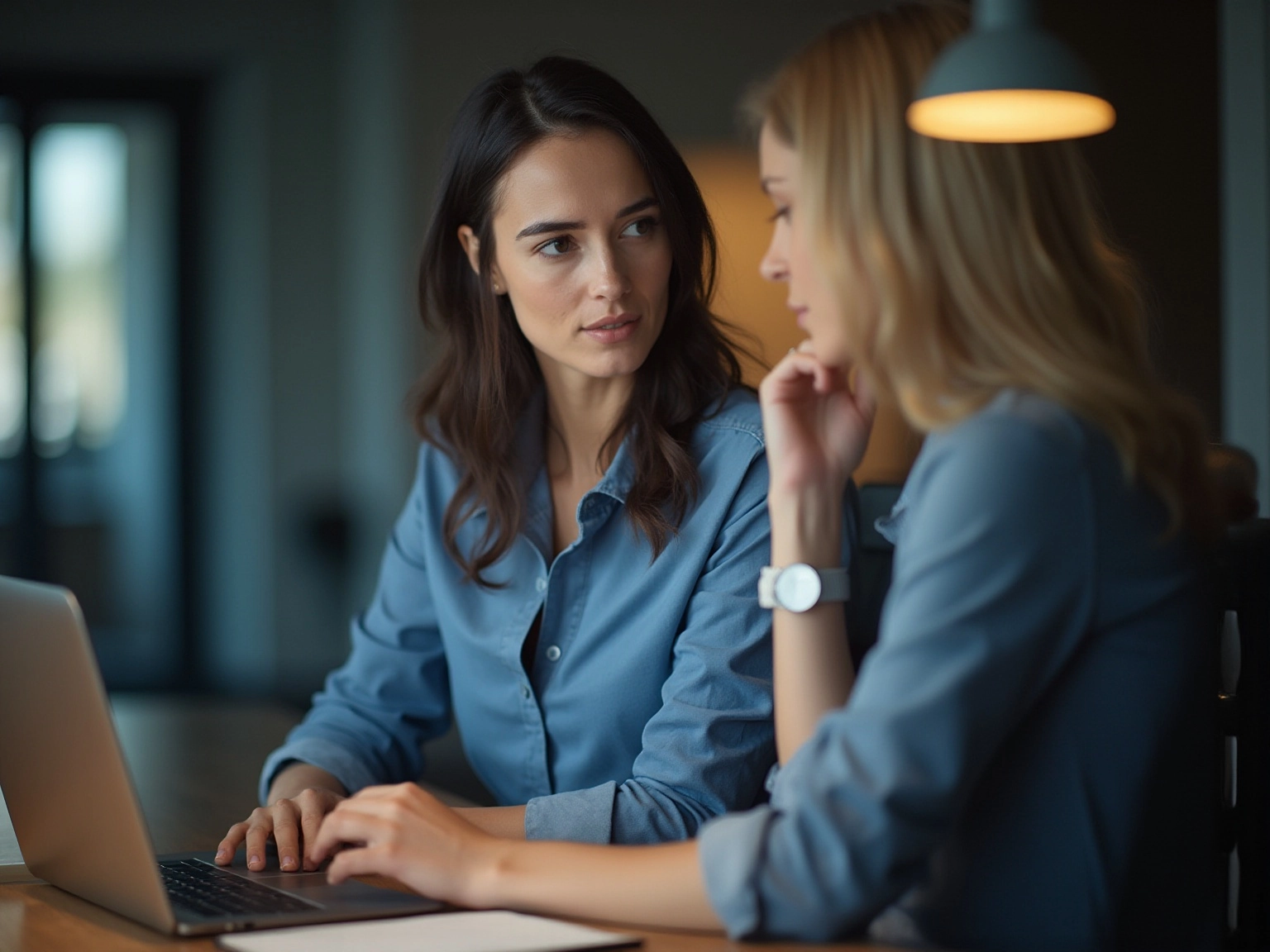 Salesperson Engaging in Follow-Up Communication