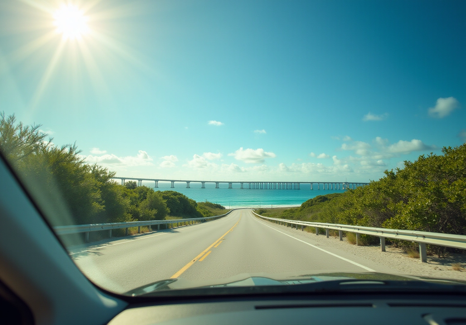 Scenic Drive from Miami to Key West