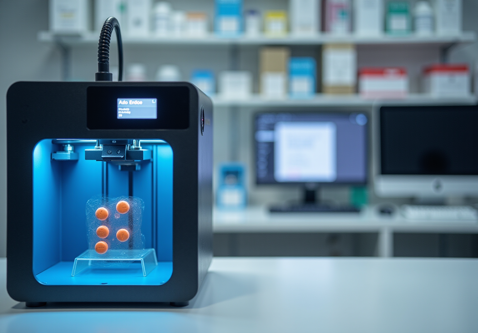 3D Printed Drugs in a Modern Lab