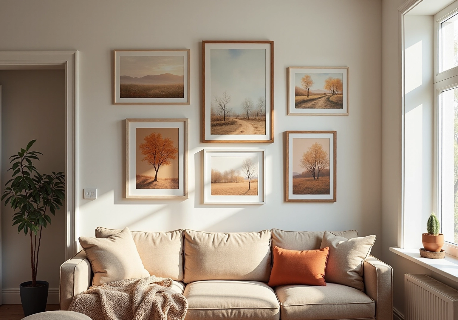 Seasonal Gallery Wall Display