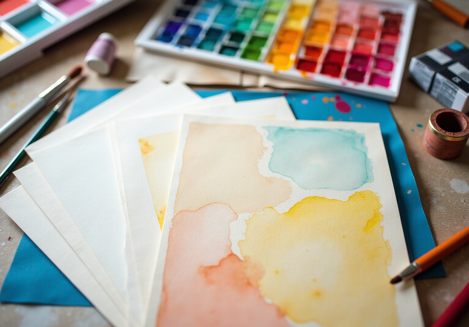 Selecting Watercolor Materials Selecting Watercolor Materials