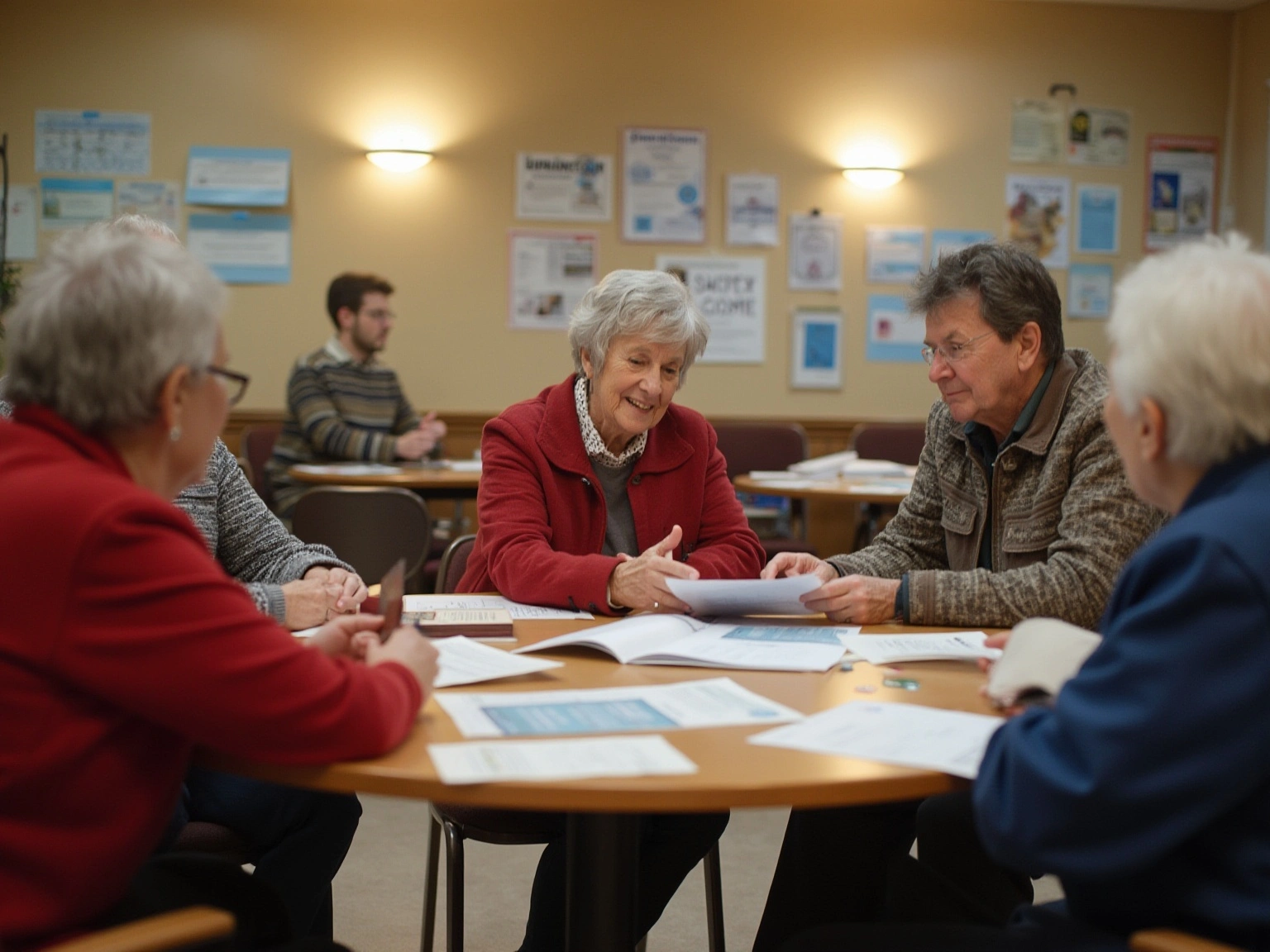 Seniors Engaged in Grant Workshop