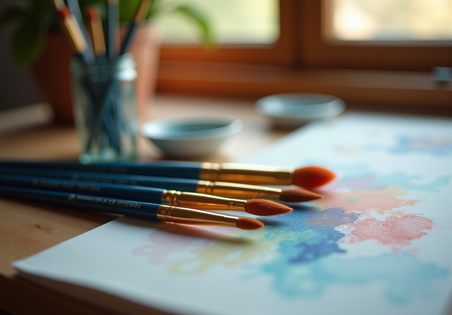 Caring for Watercolor Brushes Caring for Watercolor Brushes