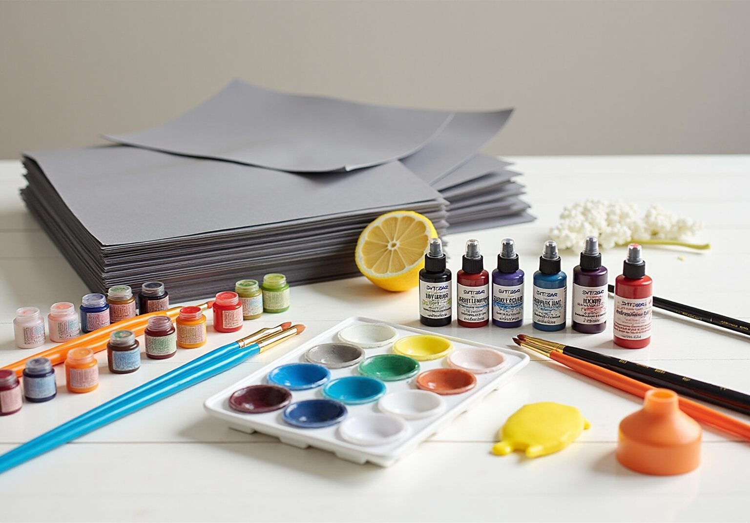 Family-Friendly Watercolor Painting Set