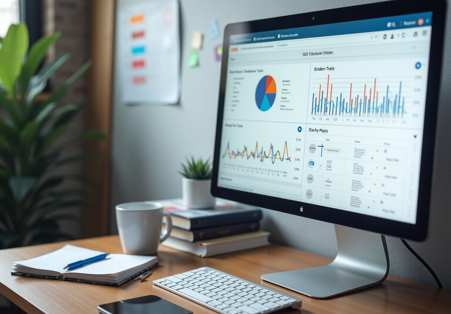 Optimizing SEO Performance in a Digital Workspace