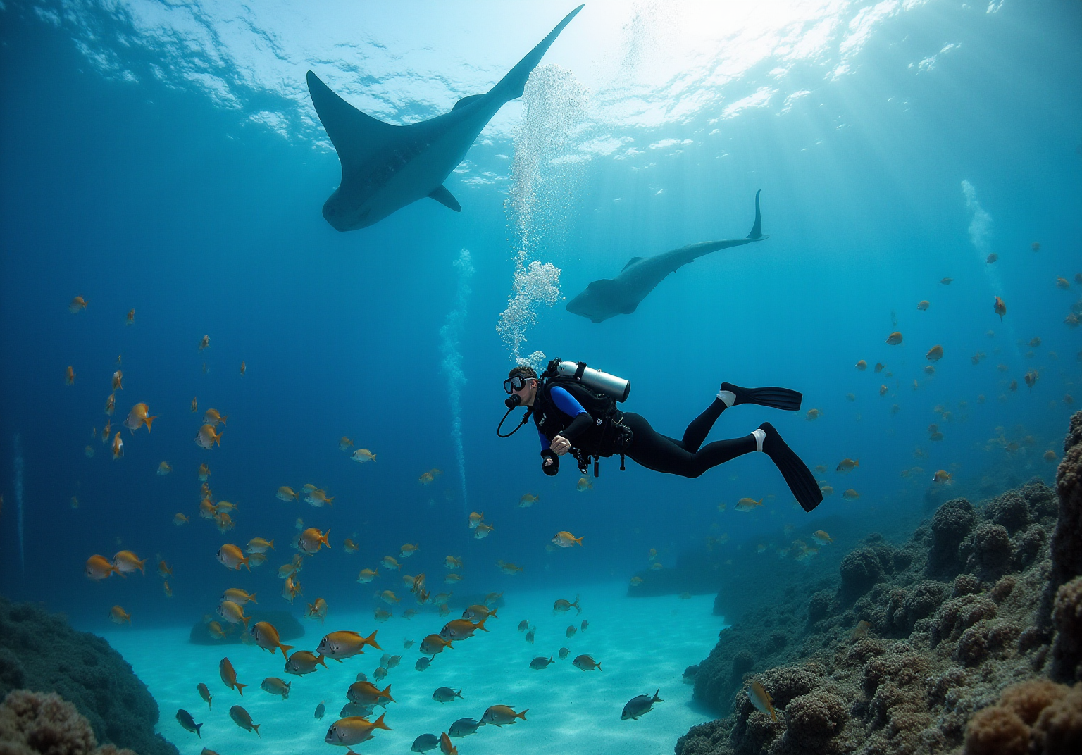 Scuba Diving in the Maldives