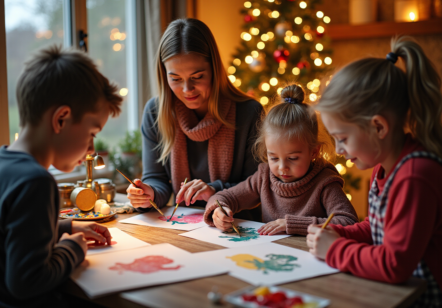 Festive Storybook Art Creation Festive Storybook Art Creation