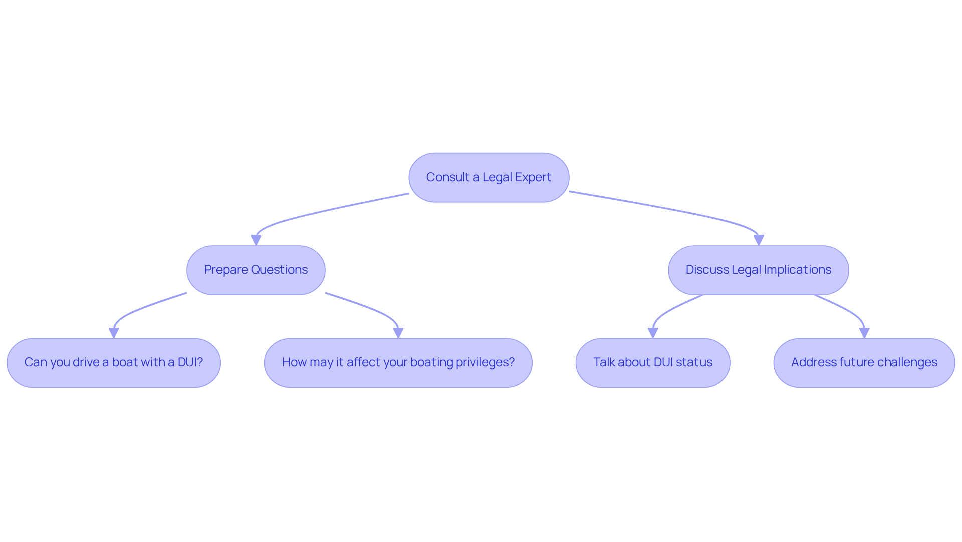 This flowchart guides you through the process of consulting a legal expert. Start at the top with the main action, then follow the arrows to see what questions to prepare and what legal implications to discuss. Each box represents a step in your journey to understanding your rights and options. This flowchart guides you through the process of consulting a legal expert. Start at the top with the main action, then follow the arrows to see what questions to prepare and what legal implications to discuss. Each box represents a step in your journey to understanding your rights and options.