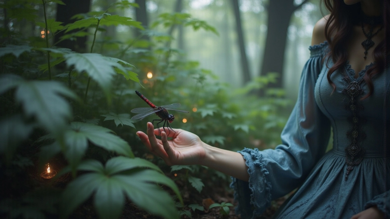 Spiritual Encounter with a Dragonfly