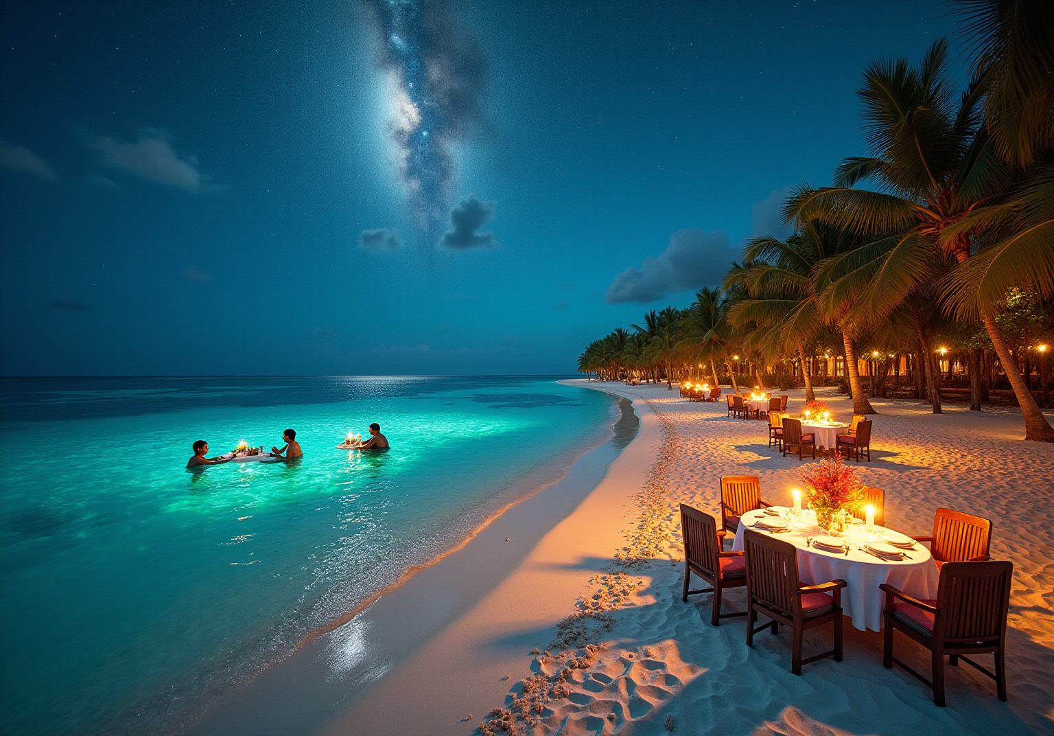 Romantic Getaway in the Maldives