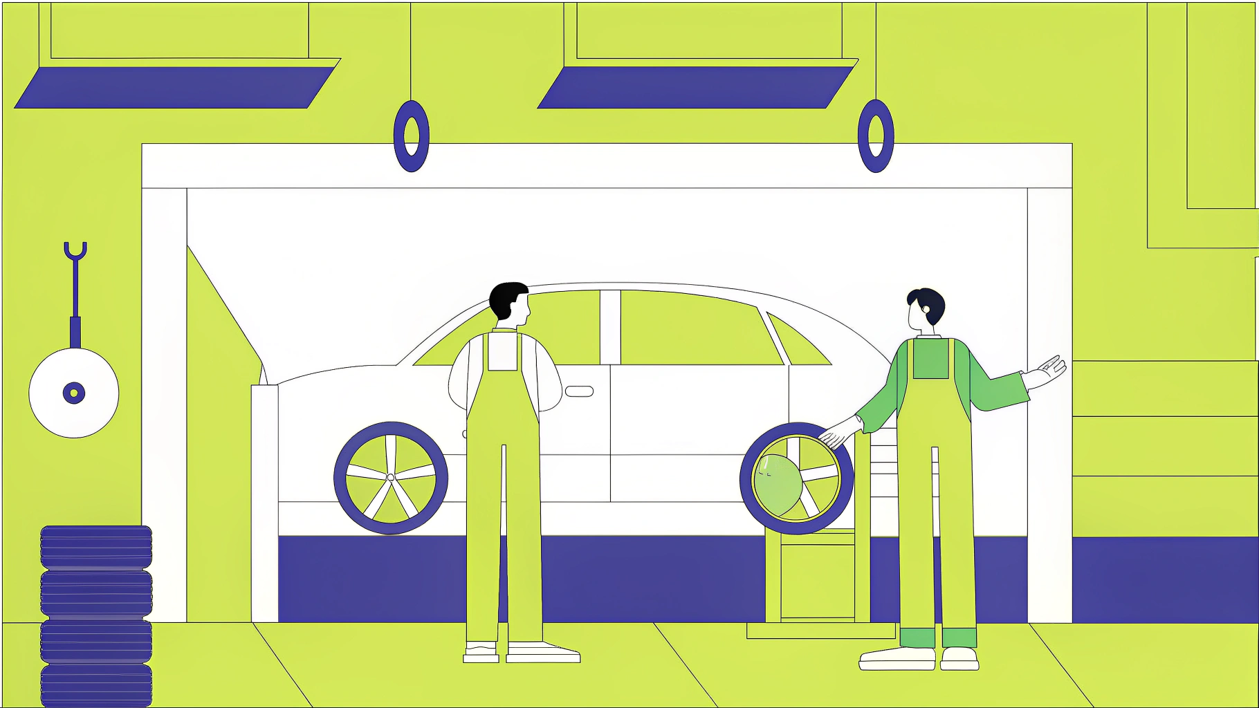 Trusted Mechanic in a Professional Workshop