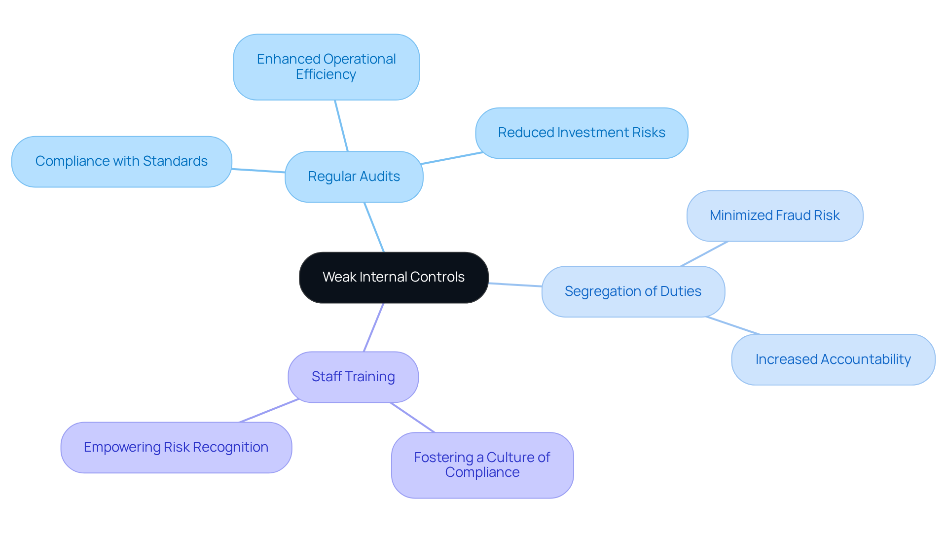 The central node represents the main topic, while the branches show different strategies and their benefits. Follow the branches to understand how each strategy contributes to protecting assets and enhancing operational efficiency.