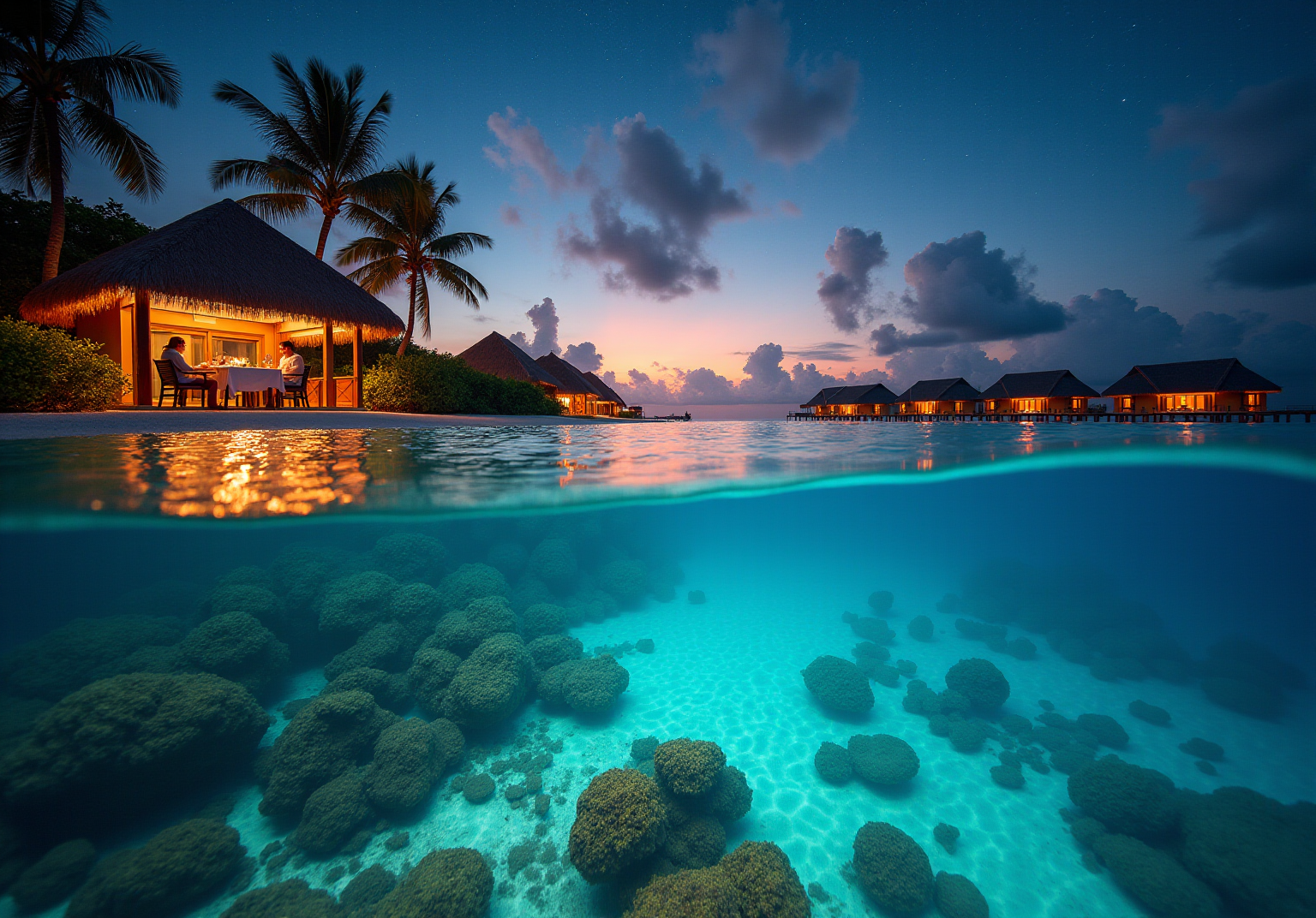 Romantic Underwater Adventures in the Maldives