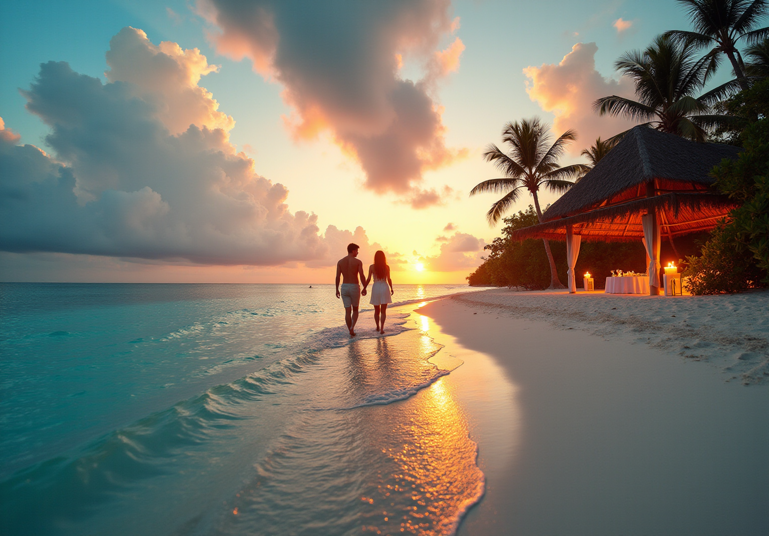 Romantic Escape in the Maldives