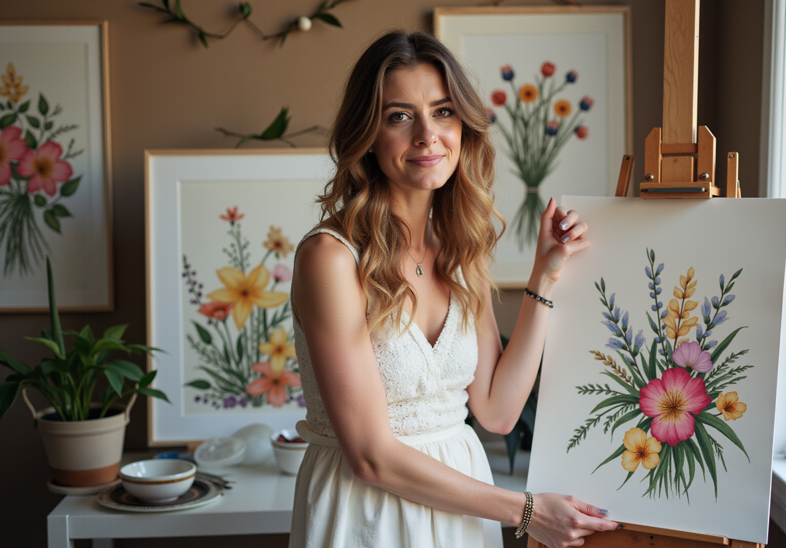 Kelly Swain: Watercolor Artist in Vienna Kelly Swain: Watercolor Artist in Vienna