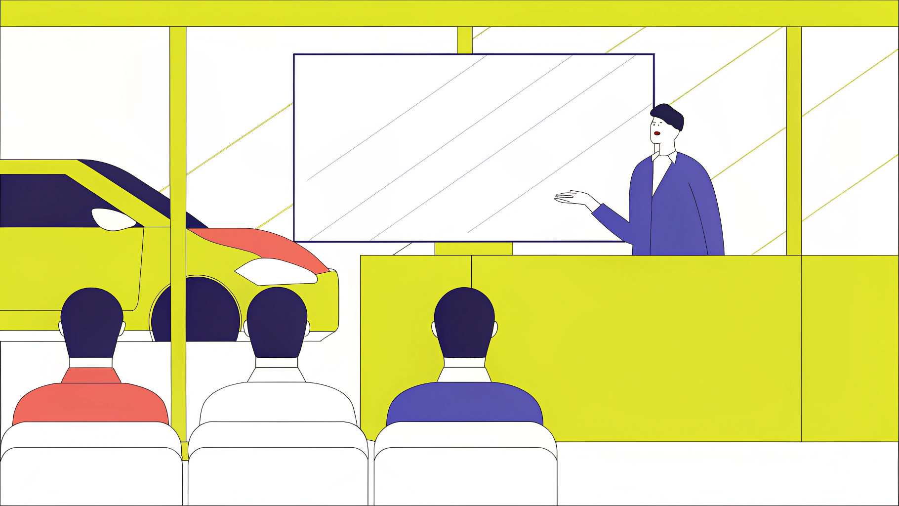 Educational Engagement at a Car Dealership