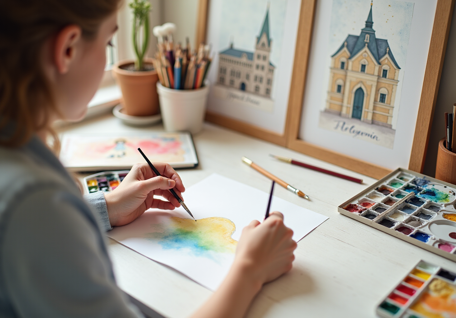Nurturing Watercolor Journey