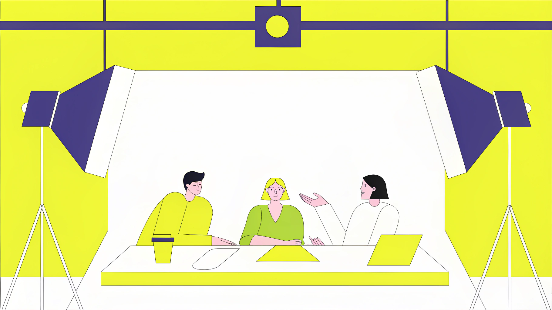 Collaborative Strategy Session with Creators