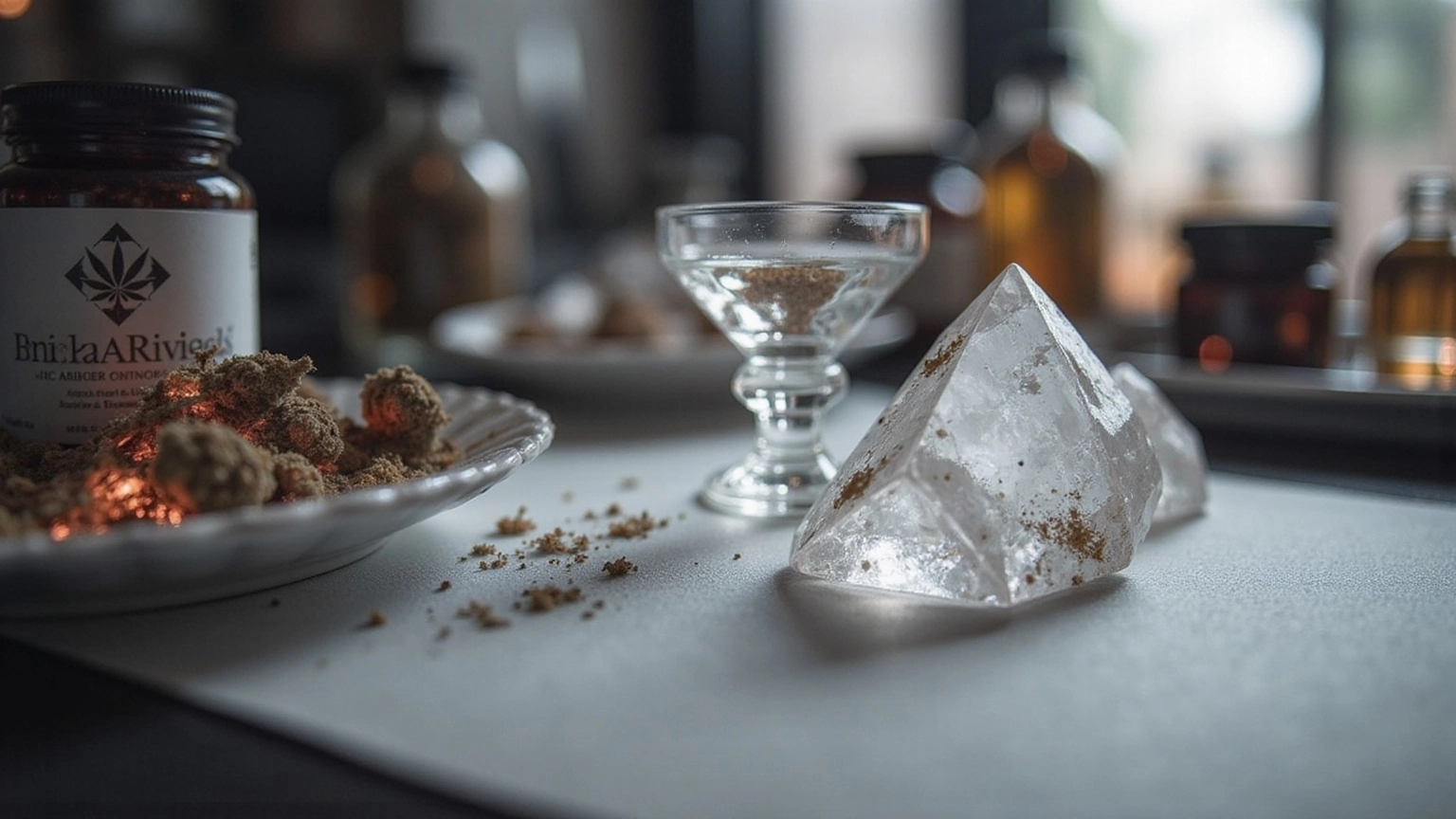 THCA Liquid Diamonds in a Modern Dispensary