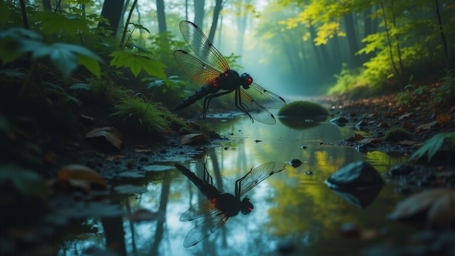 The Allure of Dragonflies in Nature
