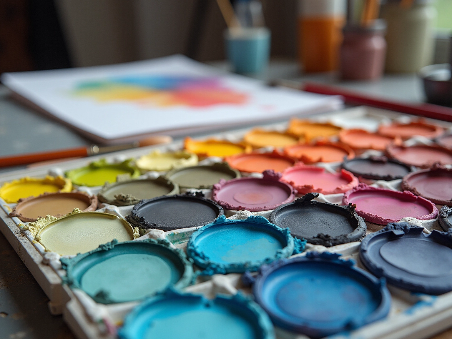 The Art of Watercolor: Student vs. Professional The Art of Watercolor: Student vs. Professional