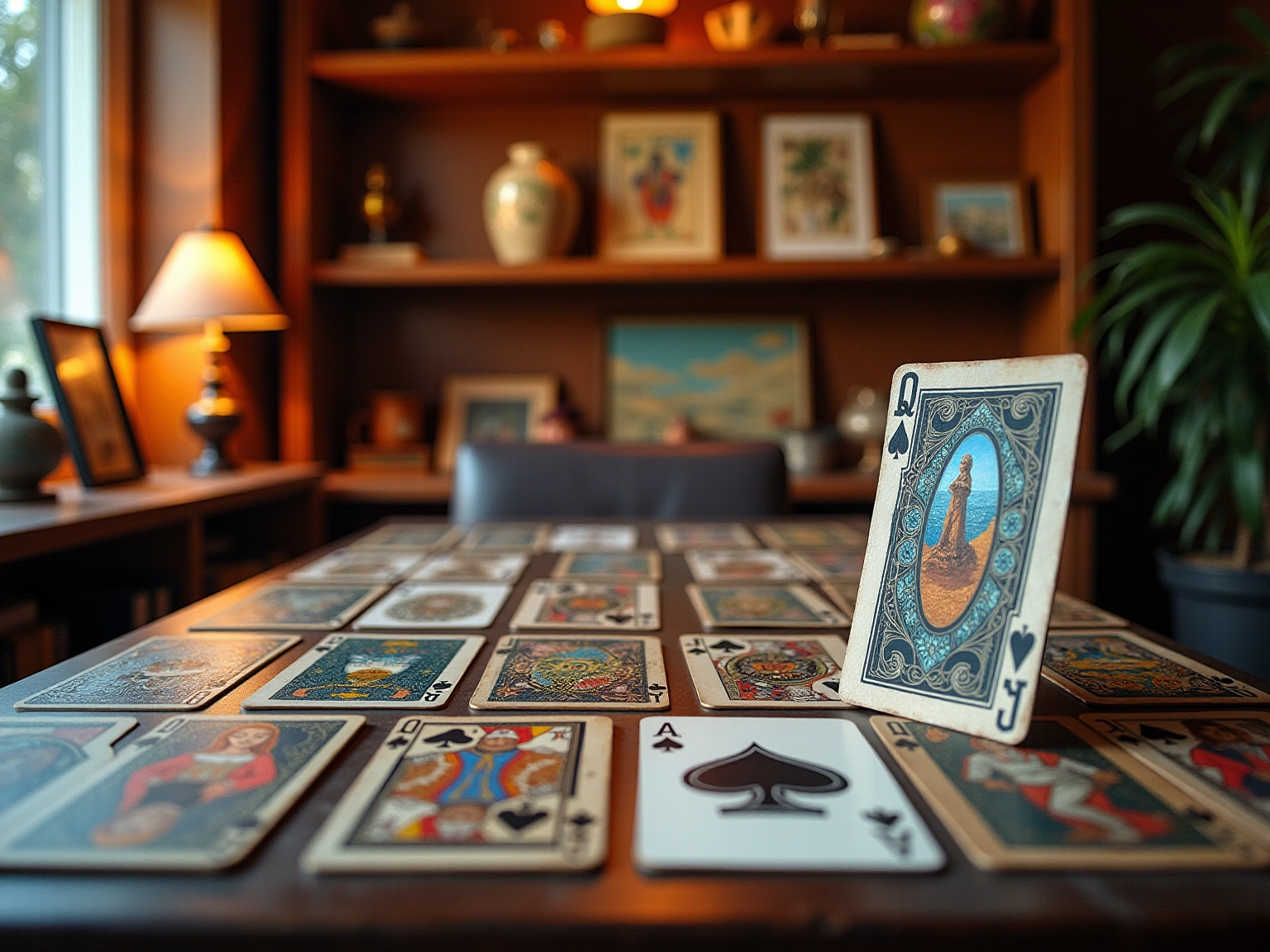 The Artistry of Painted Playing Cards The Artistry of Painted Playing Cards
