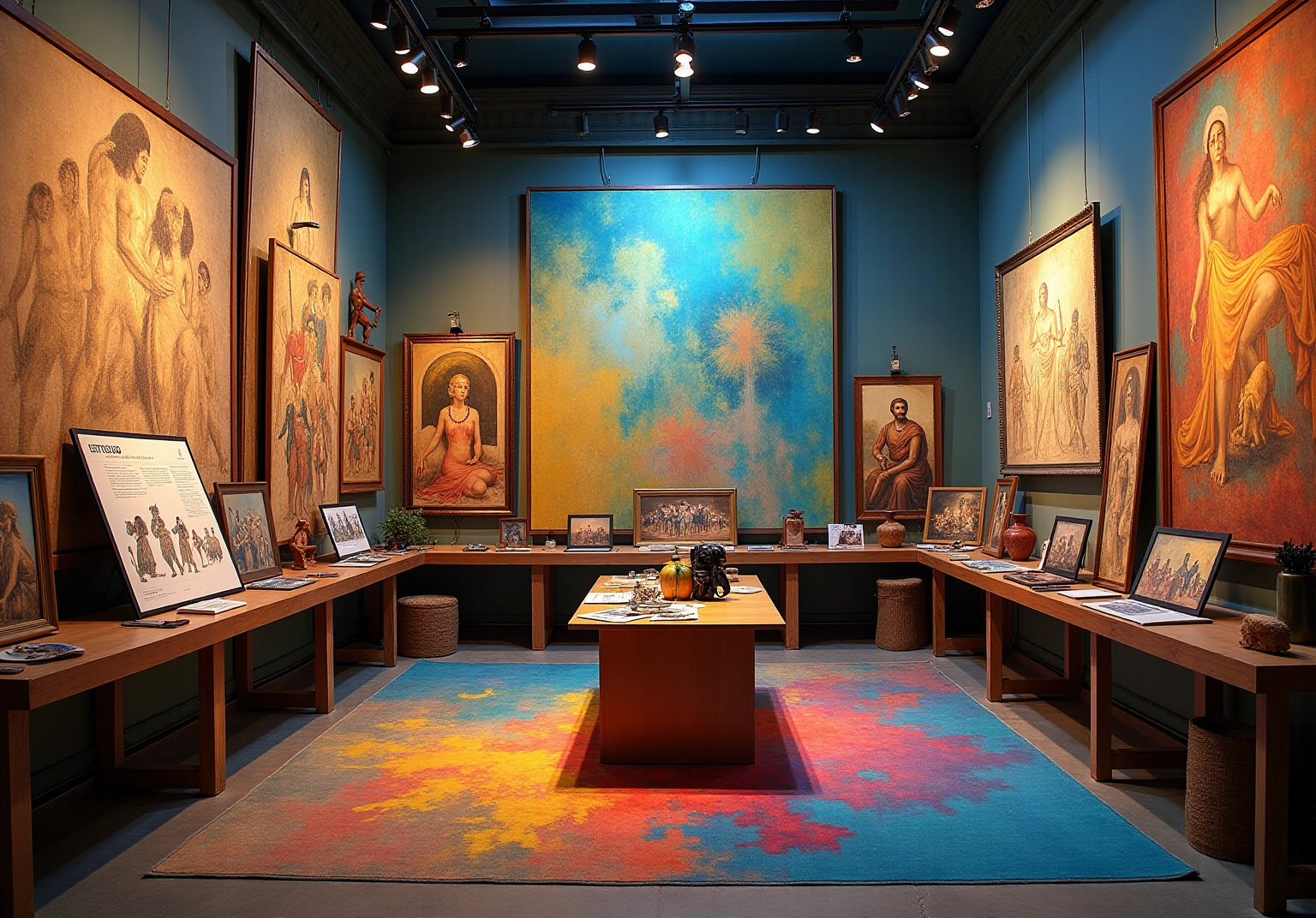 The Evolution of Color Art