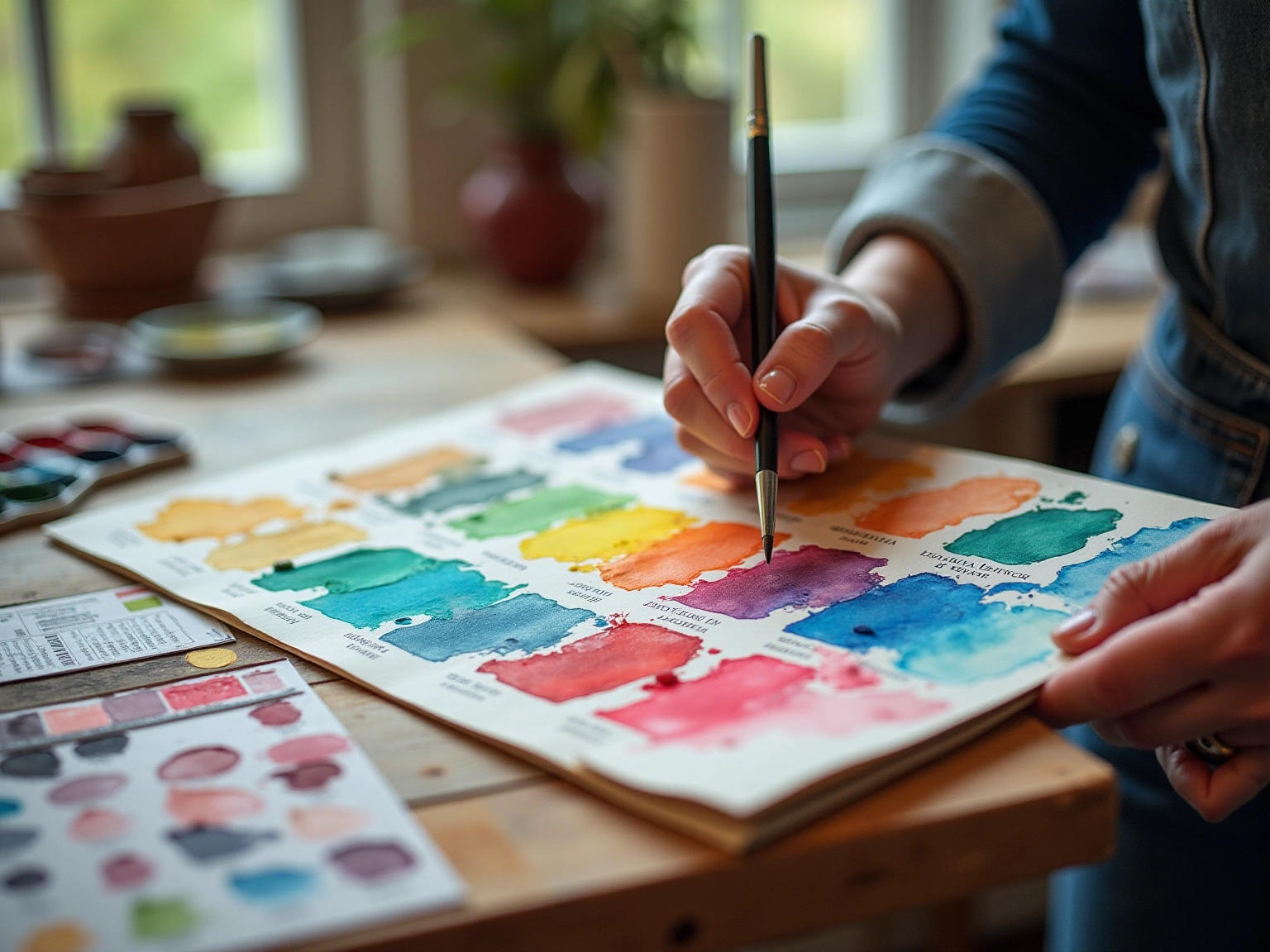 The Evolution of Watercolor Mixing Charts The Evolution of Watercolor Mixing Charts