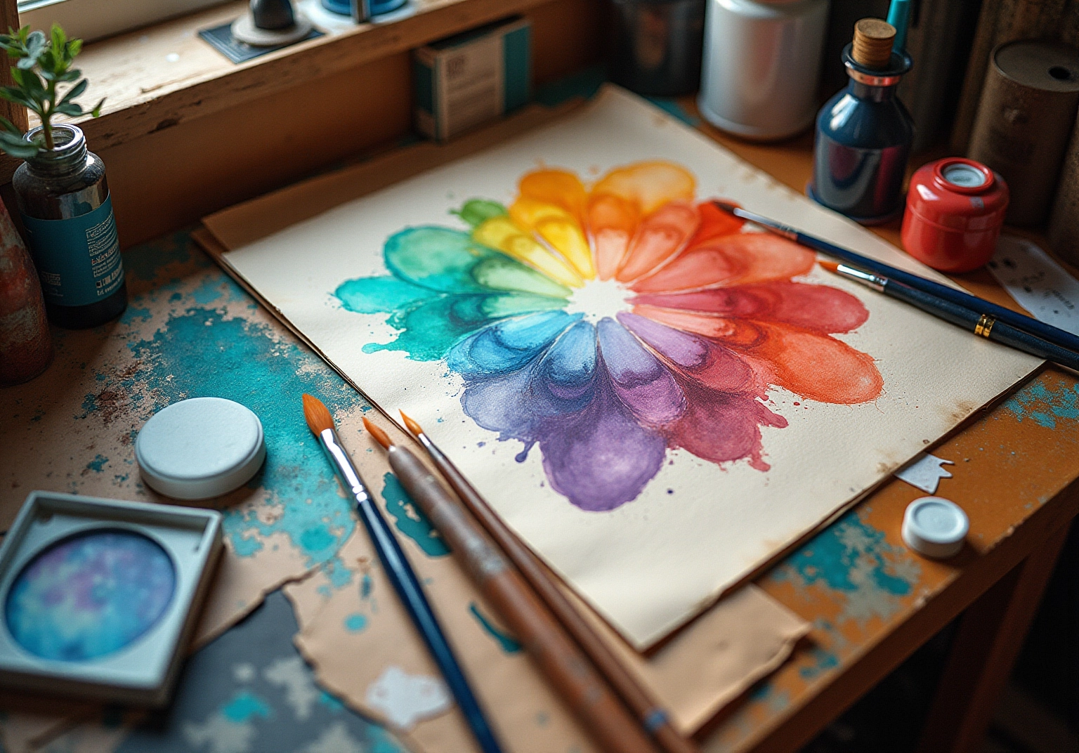 The Evolution of Watercolor Paint The Evolution of Watercolor Paint