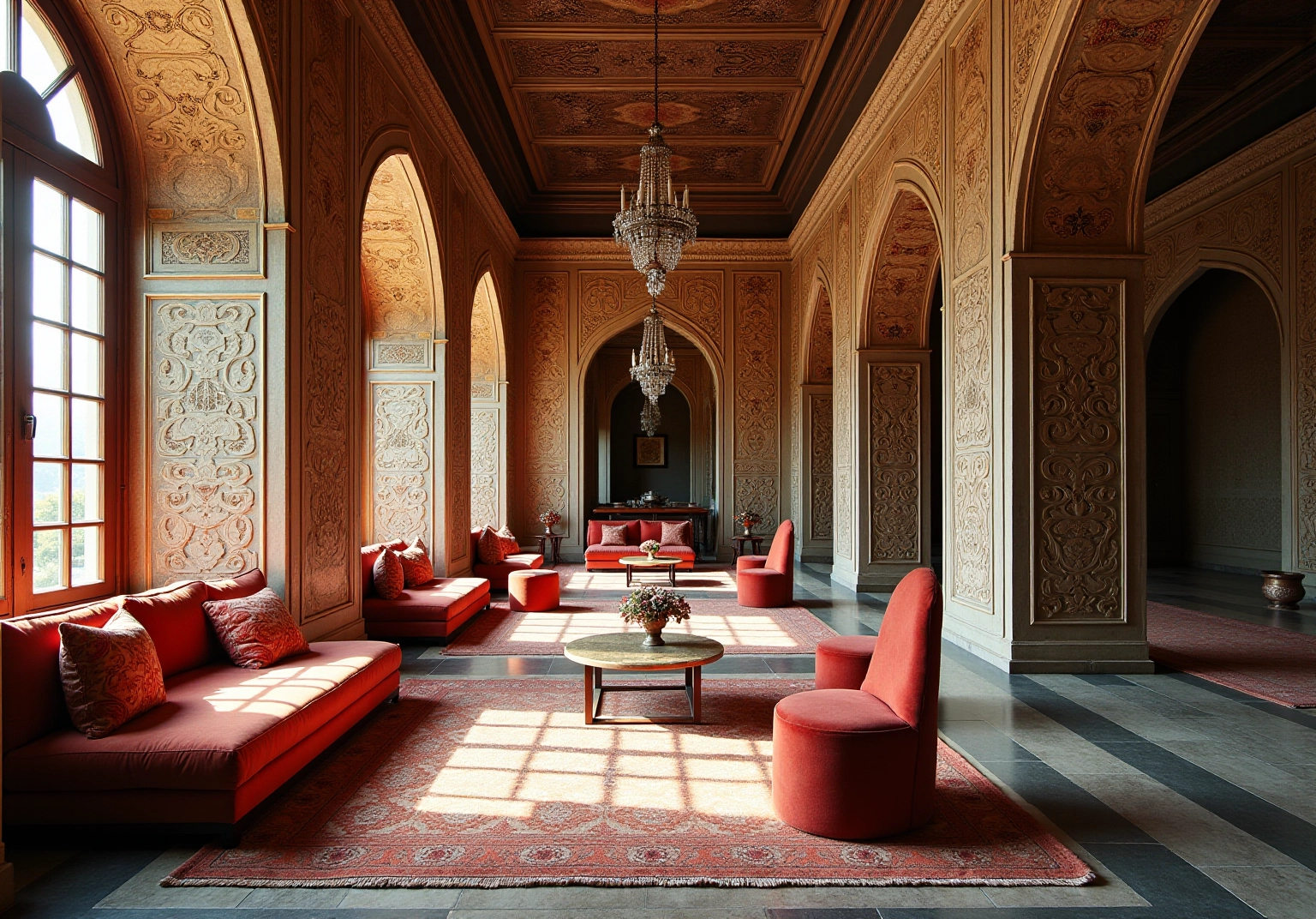 The Harmony of Repeated Design in Interior Spaces The Harmony of Repeated Design in Interior Spaces