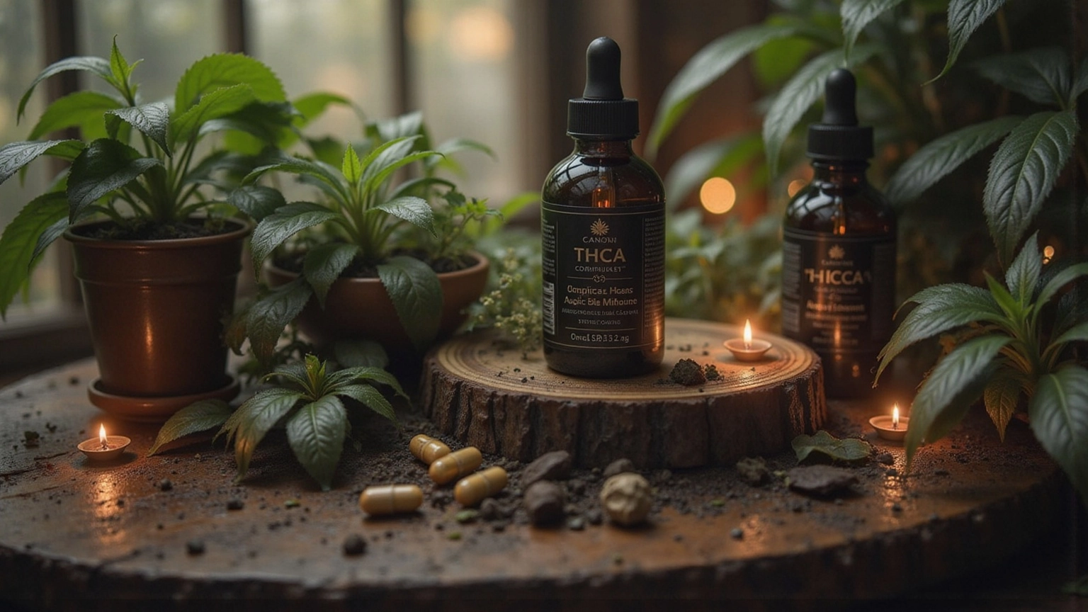 Therapeutic THCA in a Natural Setting