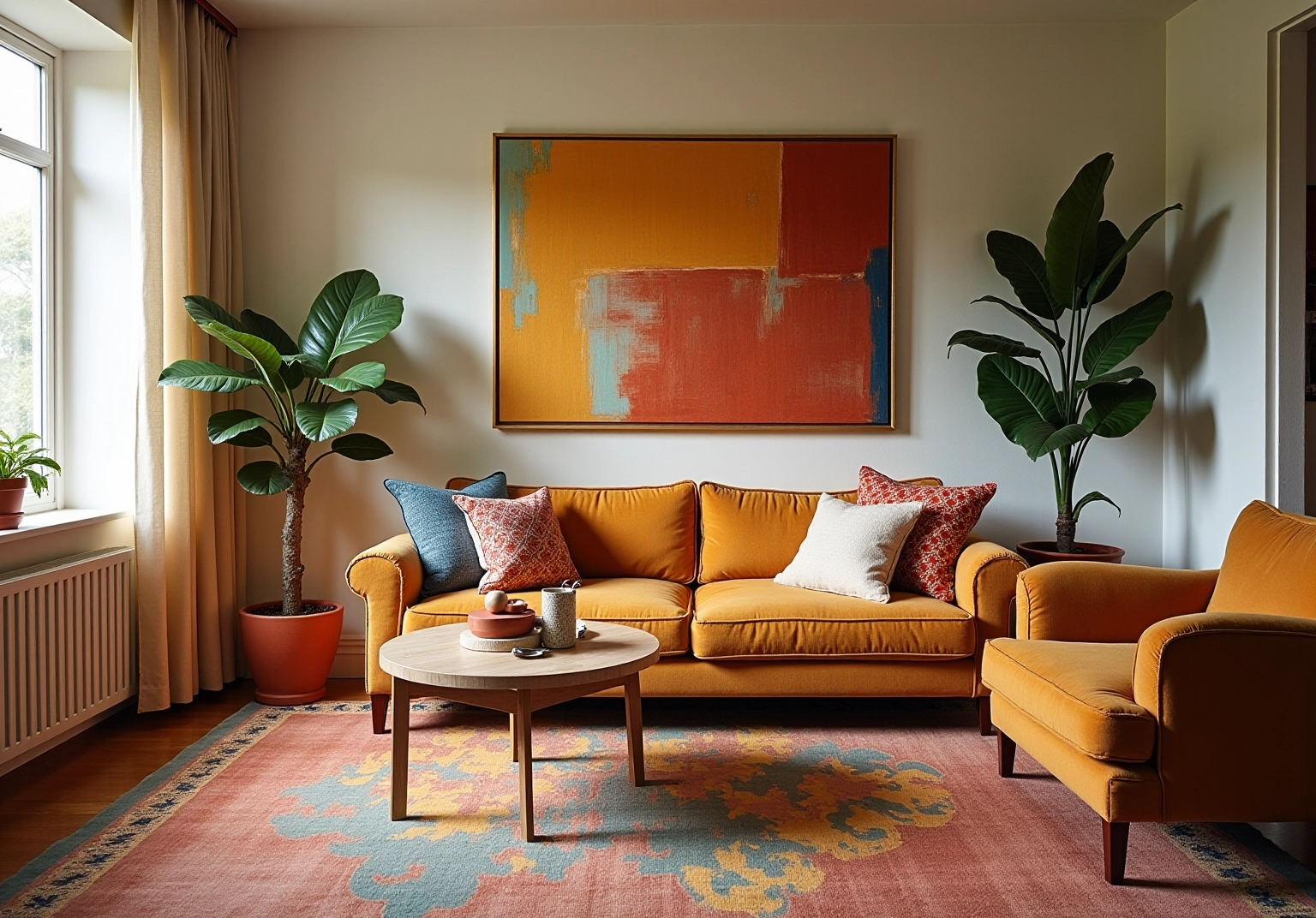 Thoughtfully Designed Room with Repeated Design Elements Thoughtfully Designed Room with Repeated Design Elements
