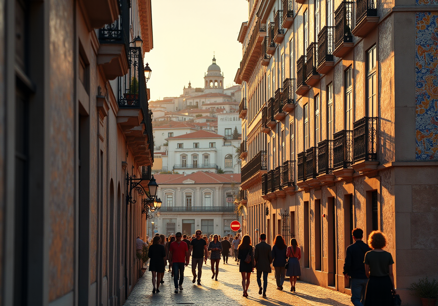 Vibrant Streets of Lisbon