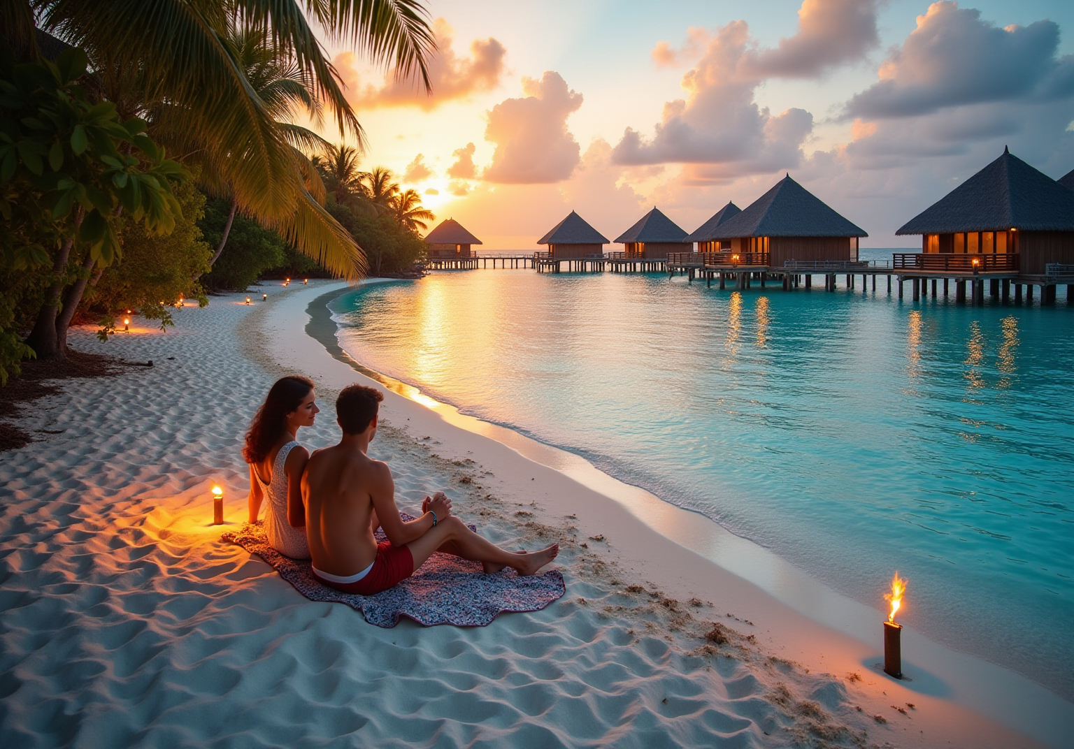 Romantic Maldives Honeymoon Paradise