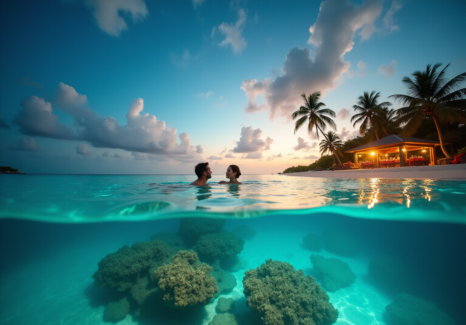 Romantic Honeymoon in the Maldives