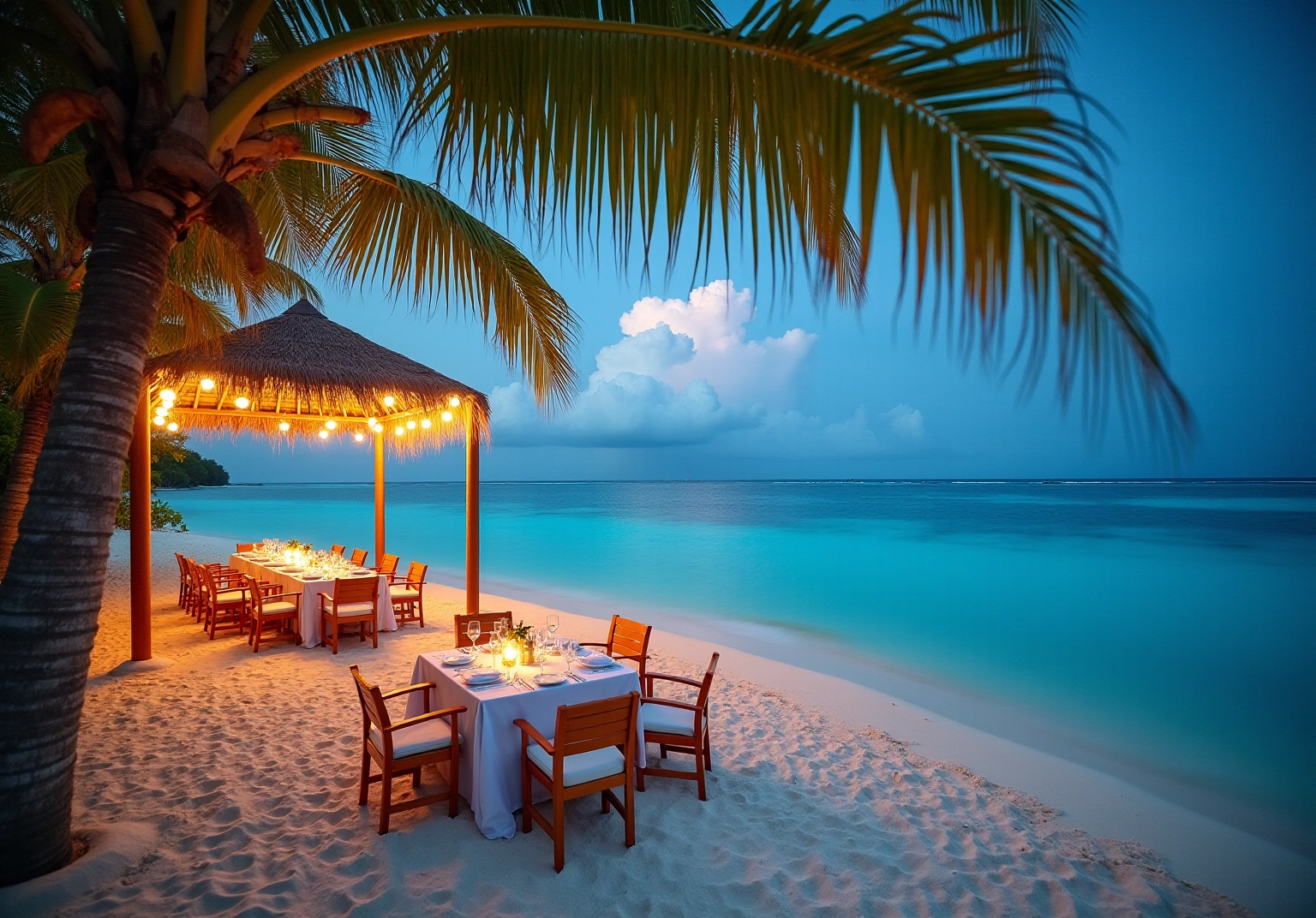Tropical Paradise in the Maldives