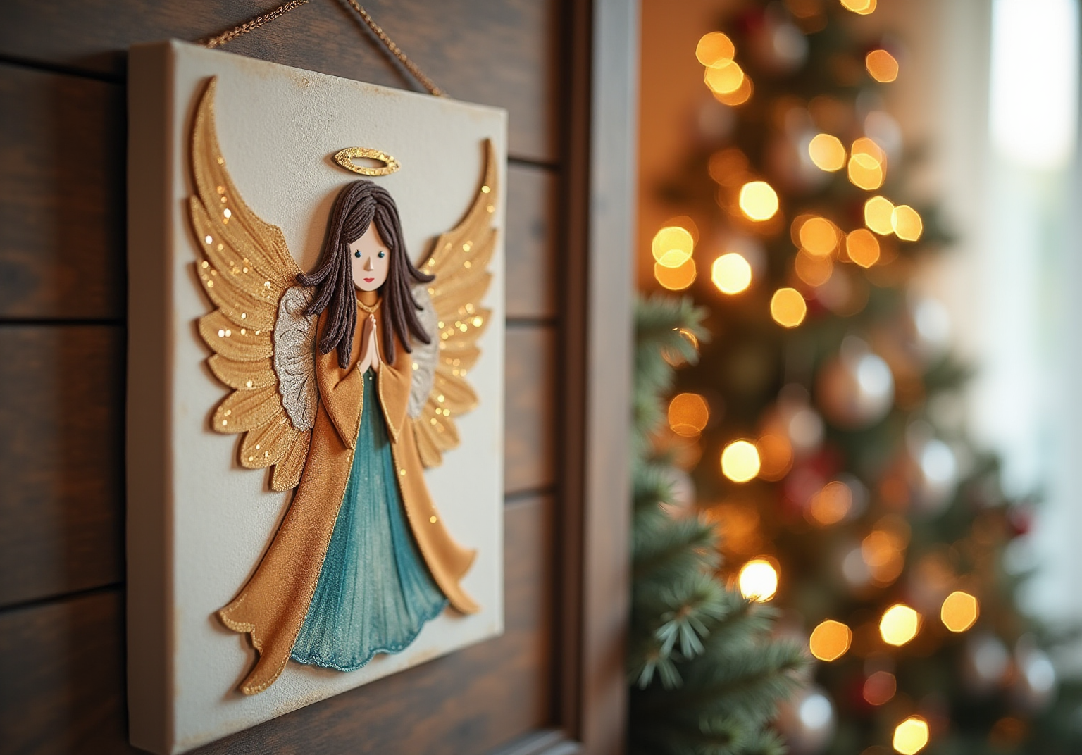Heartfelt Angel Wall Hanging for Holiday Decor Heartfelt Angel Wall Hanging for Holiday Decor