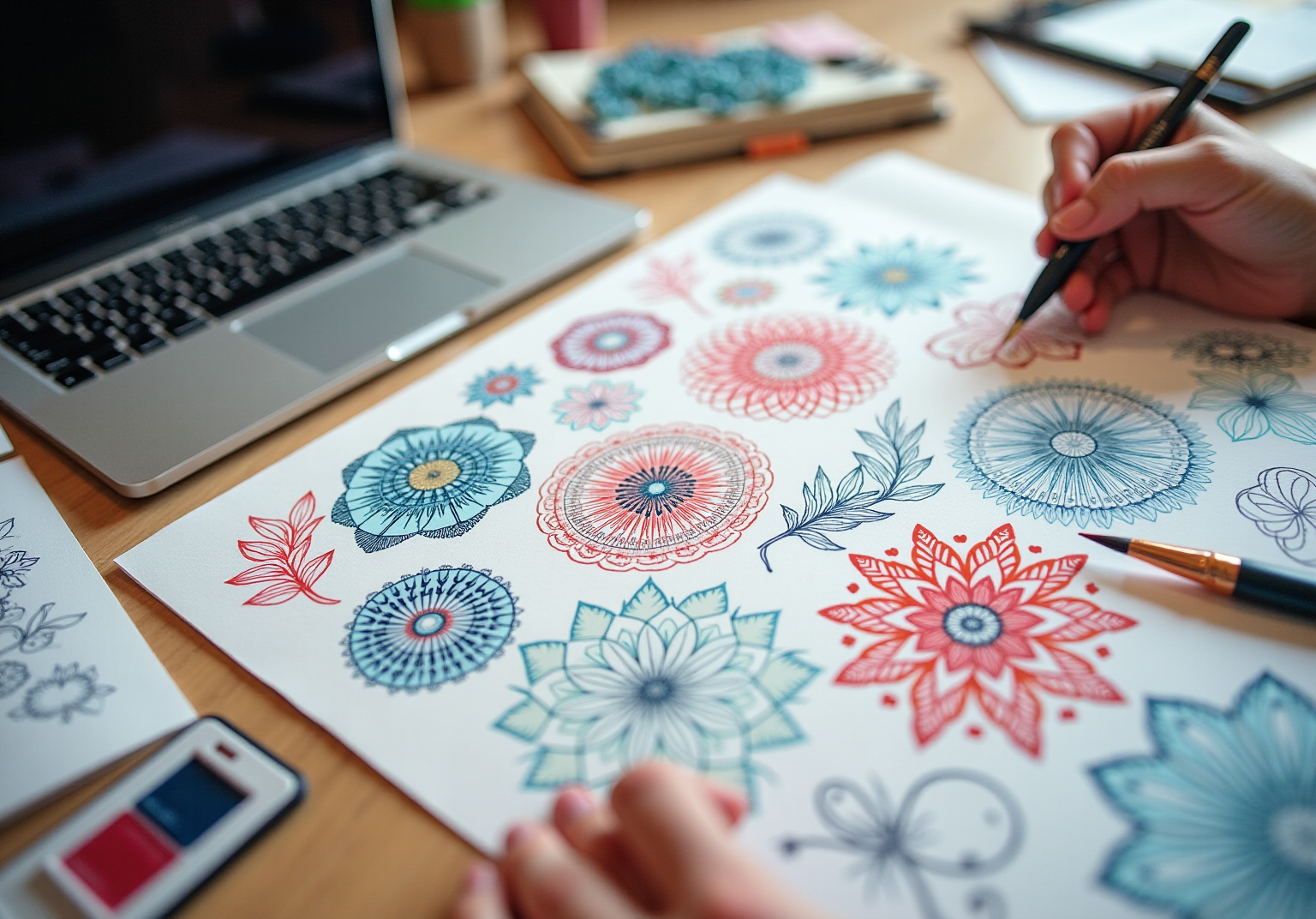 Creative Workspace for Pattern Design Creative Workspace for Pattern Design