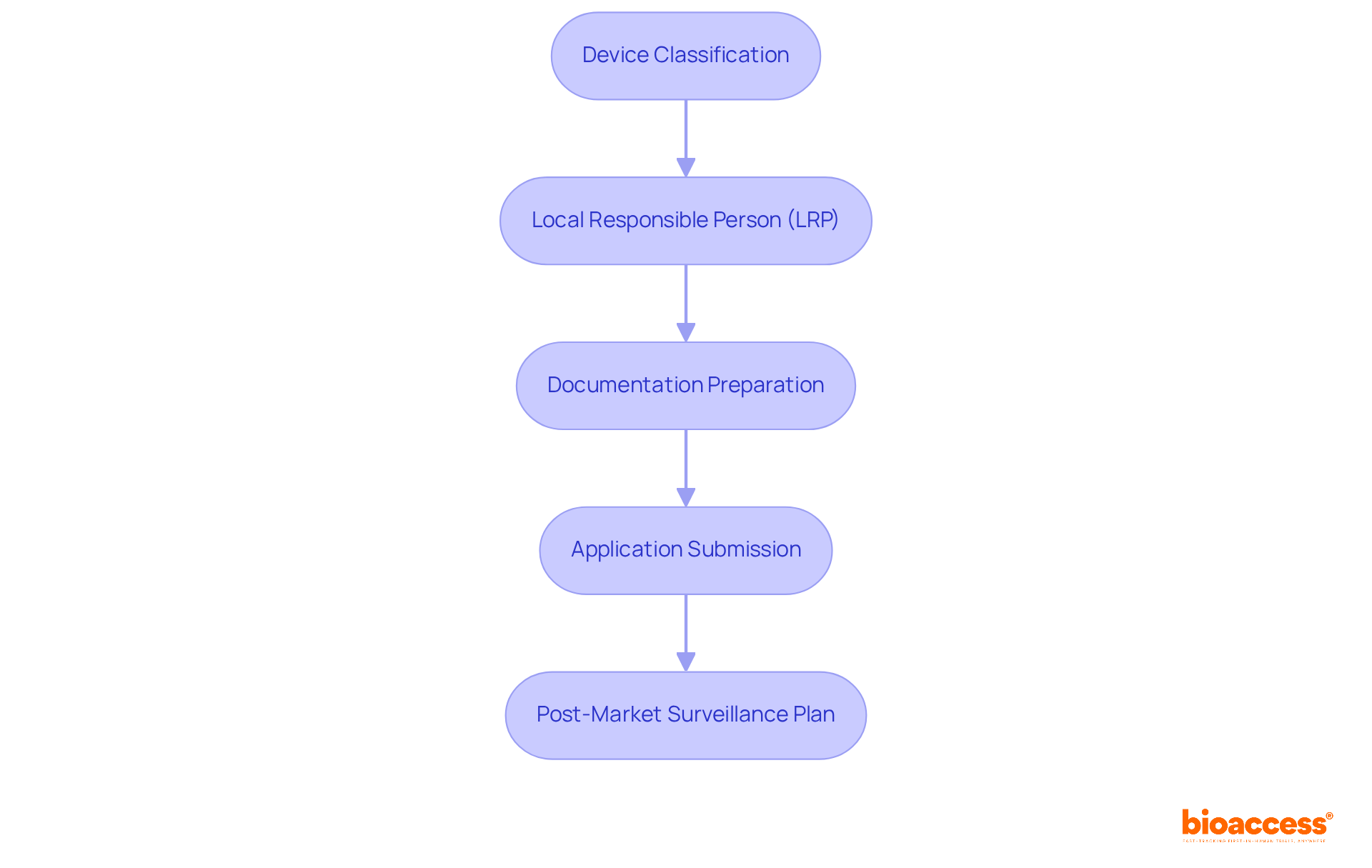 Each box represents a critical step in the application process. Follow the arrows to understand how each step leads to the next, ensuring a smooth path to approval.