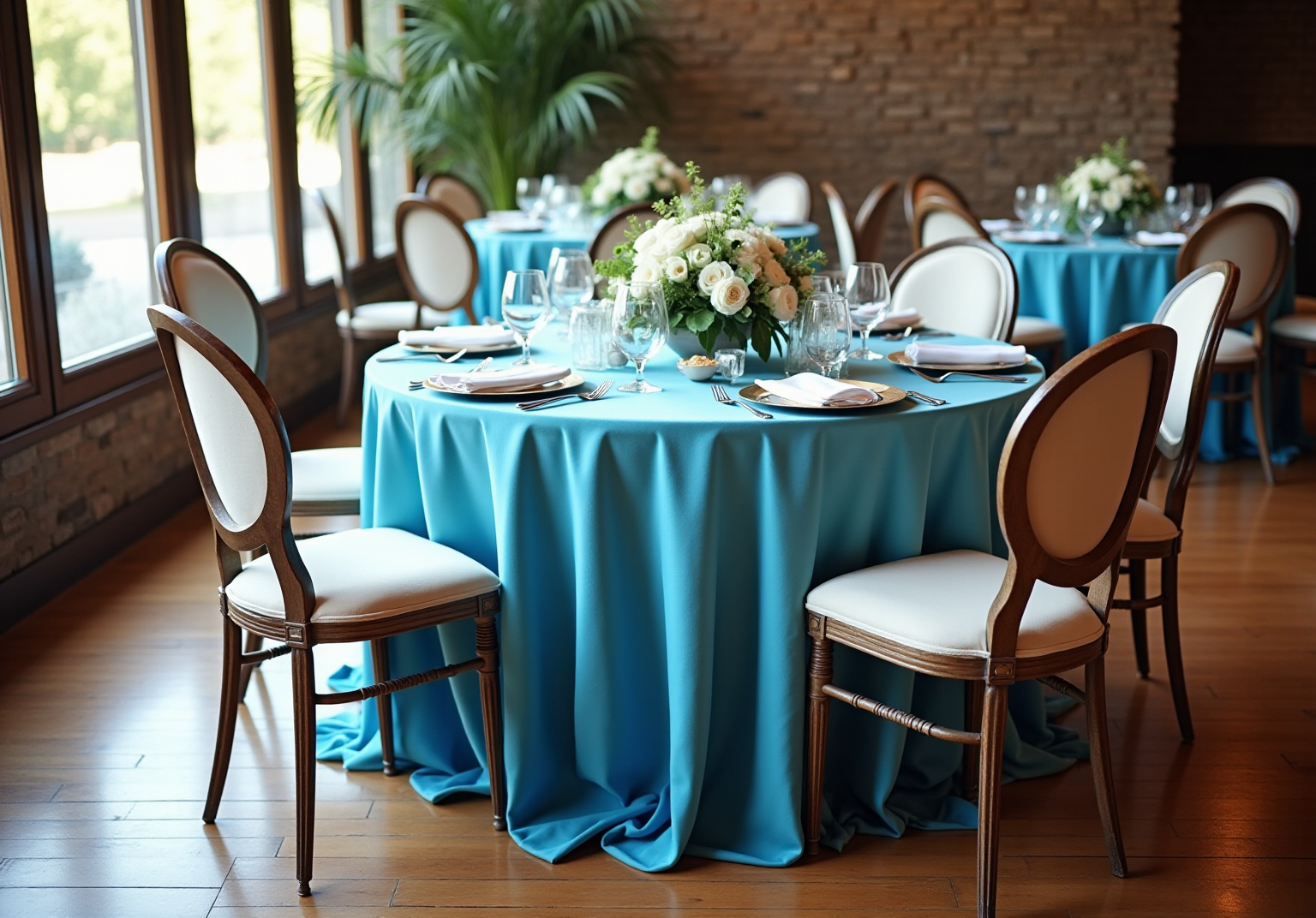 10 Stunning Blue Round Tablecloth Options for Your Events
