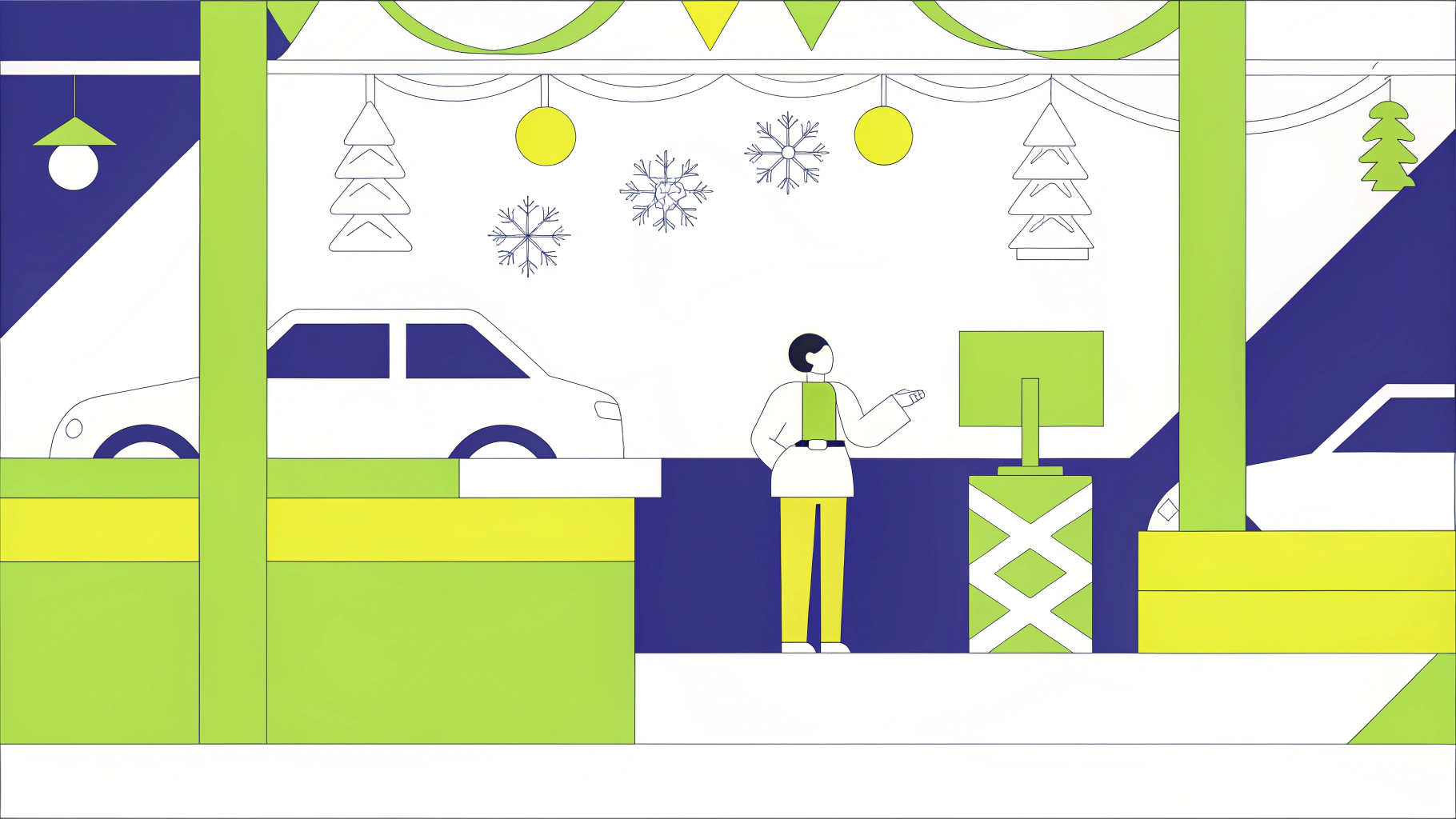 Engaging Winter Q&A at Service Center