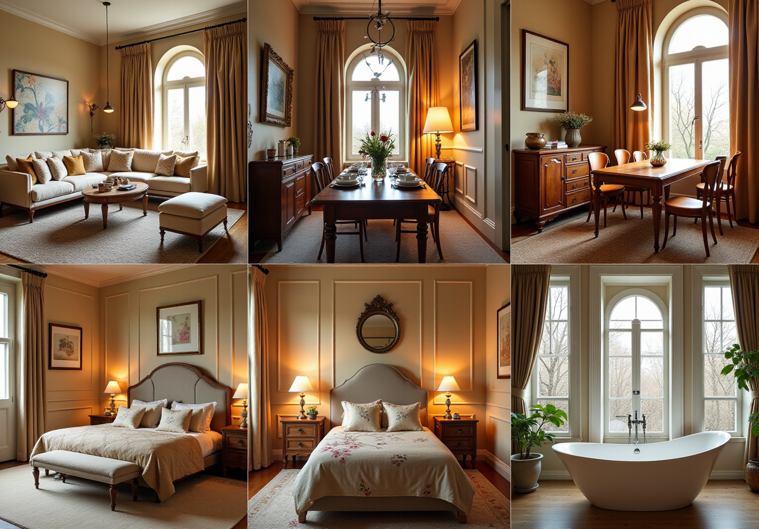 Elegant Interiors with Art Nouveau Curves Elegant Interiors with Art Nouveau Curves