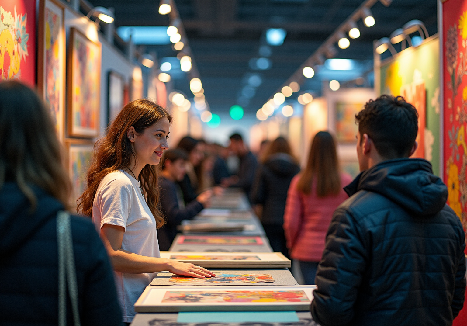 Vibrant Art Fair Engagement Vibrant Art Fair Engagement