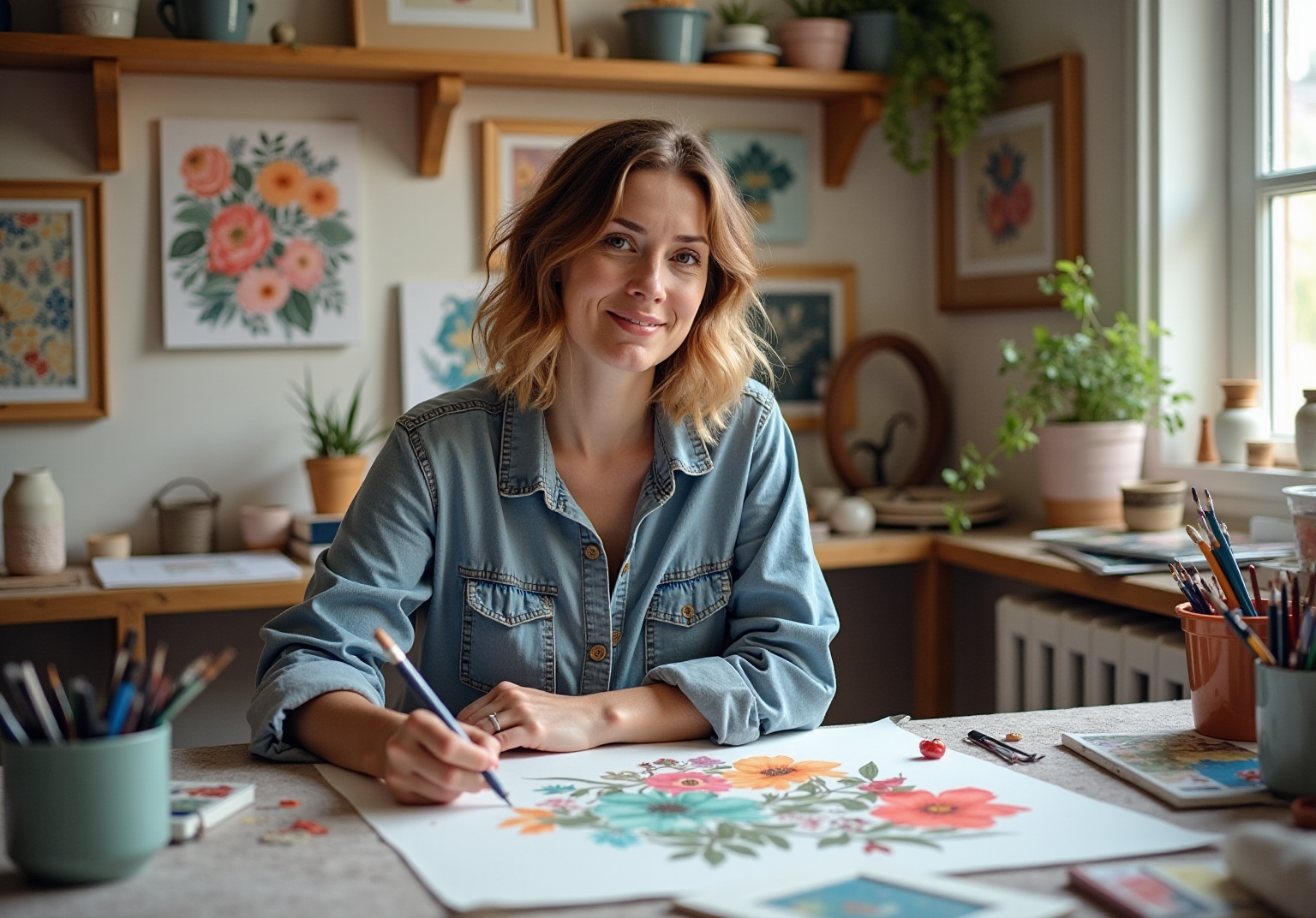 Kelly Swain's Artistic Workspace Kelly Swain's Artistic Workspace