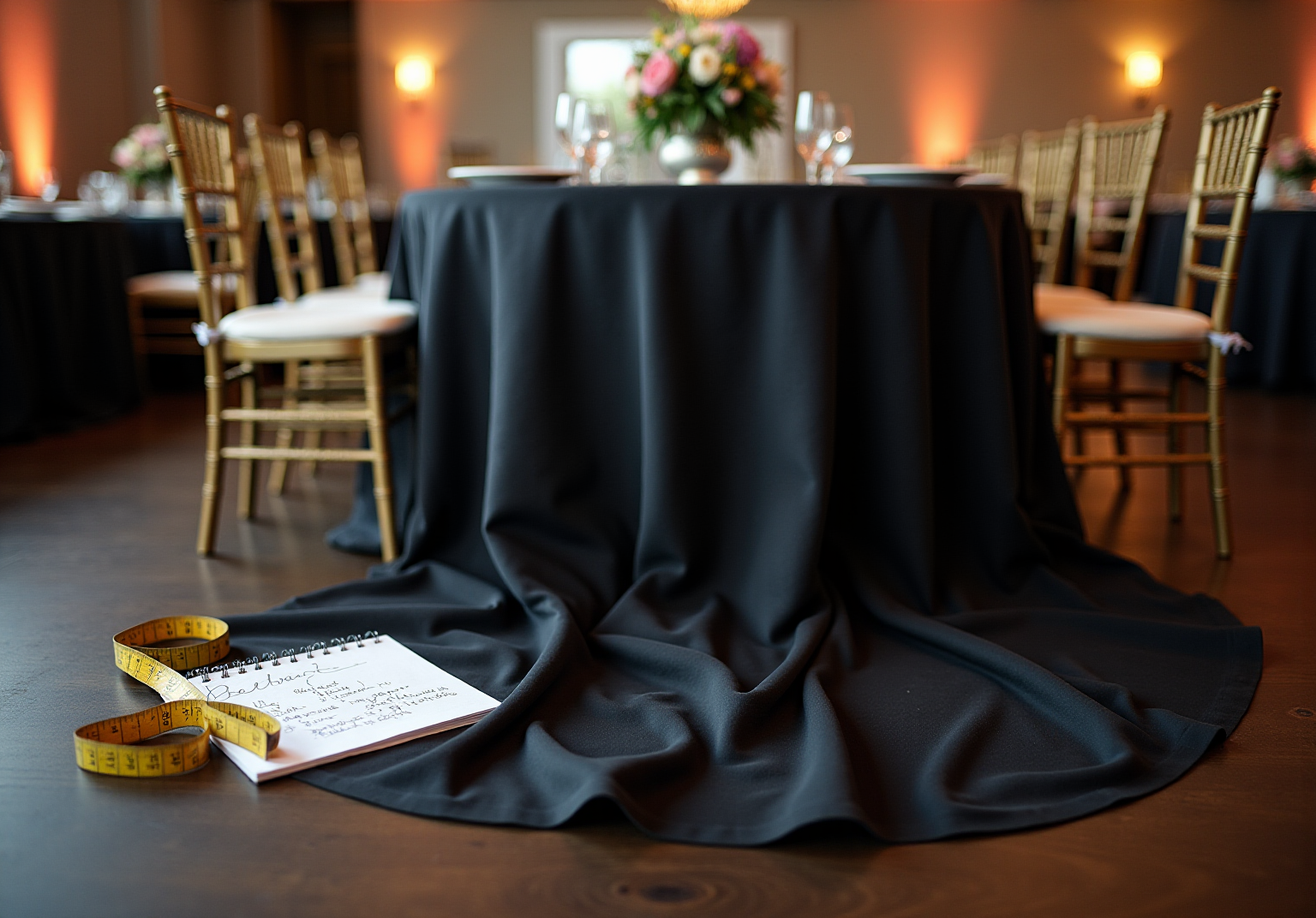 5 Steps to Choose the Perfect Fitted Black Table Cloth for Events